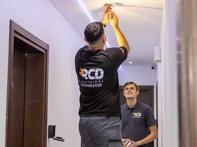 Emergency Lighting Installation in London | RCD ELECTRICAL